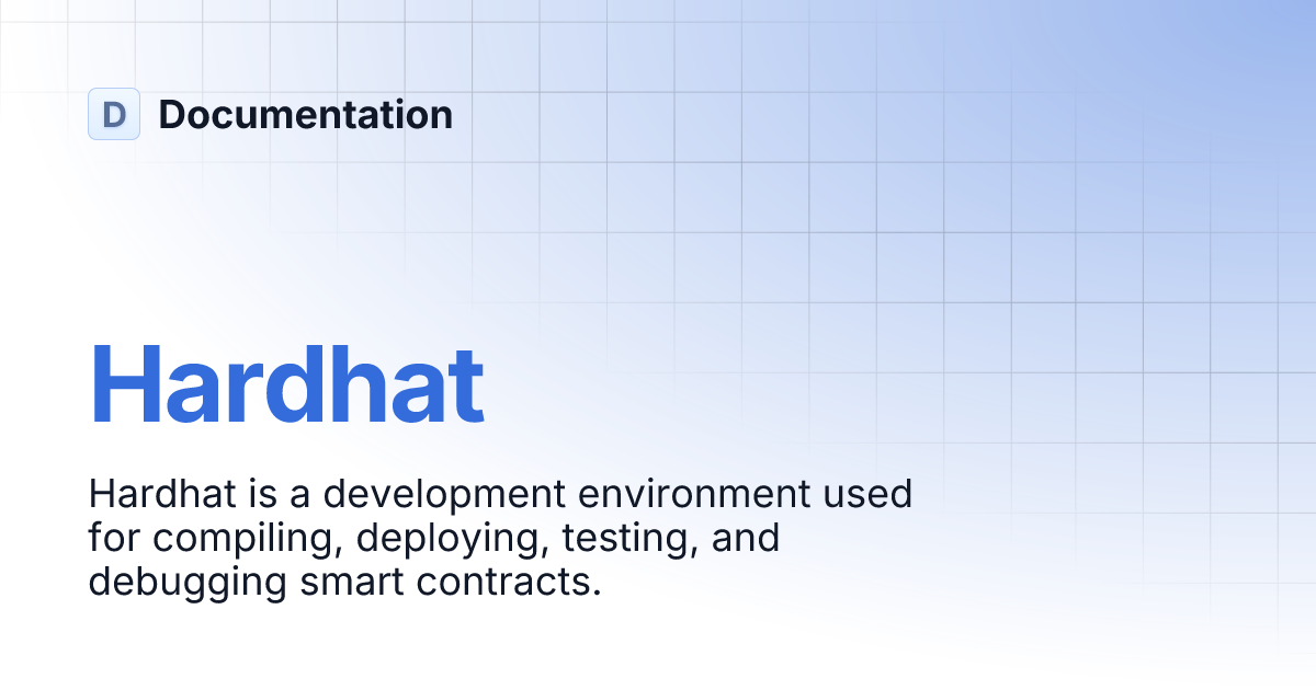 Hardhat | Documentation